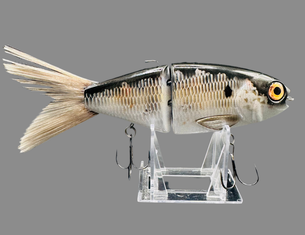 OG Willie 7” “Gizzard Shad” – Willie Pete's Custom Baits